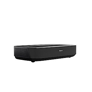 Hisense PL1 Ultra Short Throw Home Theater Smart Projector, 80"-120", 4K UHD, Dolby Vision & Atmos, HDR10, Google TV, Netflix, 2200 ANSI Lumens