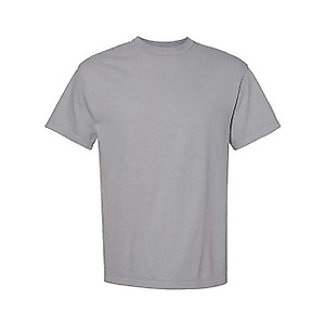Comfort Colors Men's Adult Short Sleeve Tee, Style 1717 (Large, Steel Grey)