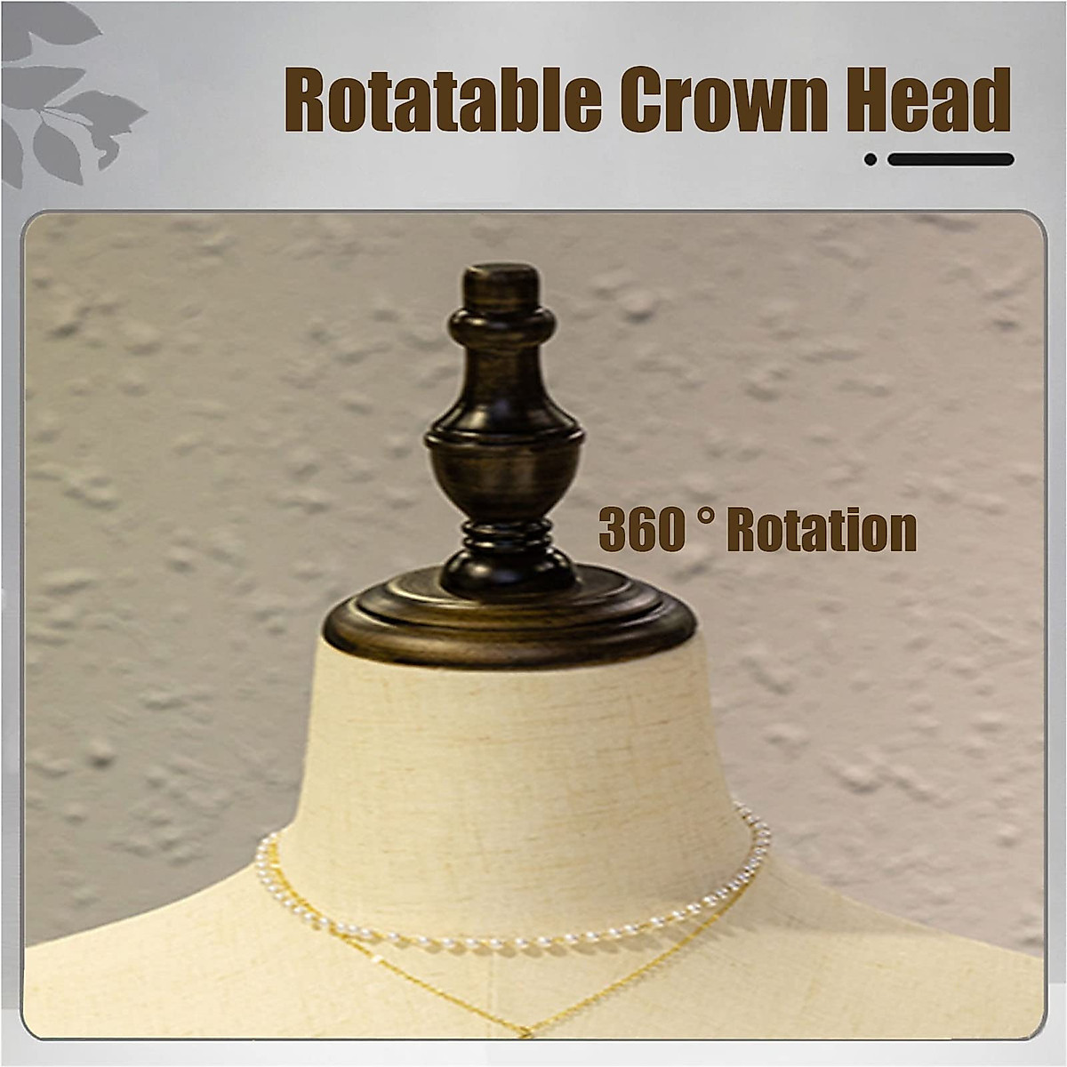 Female Dress Form Female Mannequin Torso Body Female Tailors Dummy, Dressmakers Fashion Mannequin Students Tailors Dummy Sewing Torso with Wood Stand, Height Range 47.2″-71.6″ Female Dress Form ( Colo