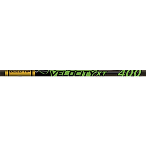Gold Tip Velocity XT Shafts (One Dozen), 400, Black