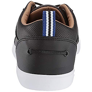 Lacoste Men's Bayliss Sneaker, Black//White, 10.5 Medium US