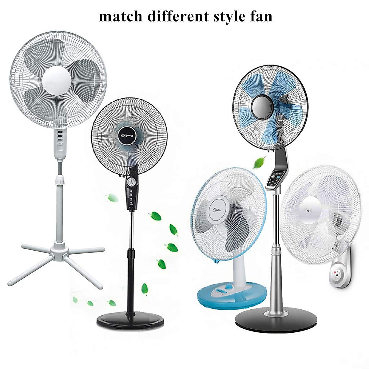 2 Pack - 18" Fan Safety Protection Cover,Kid Children Baby Finger Protect Fan Net Guard,Washable Pedestal Fan Dustproof Cover,Summer Home Fan Safety Dust Cover,Perfect for Parents of Toddlers (Black)