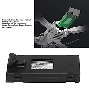 5pcs RC Drone Battery and Charging Cable Set, 3.7V 3000mAh Lithium Battery for E88 E88PRO LsE525 E525 PRO Quadcopter Drone, Replacement Battery Accessories