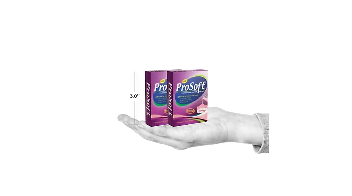 ProSoft Denture Reliner - Comfort & Fit for Loose Dentures