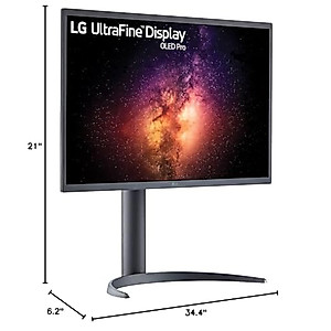 LG 27EP950-B 27' Ultrafine™ OLED Pro 4K Monitor for Professional Video Editing