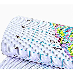 Stamped Cross Kits, Greyhound Dog, DIY Designs Cross-Stitch Easy Supplies Needlework, Needlepoint Embroidery Gift for Home Decor 16x20 inch