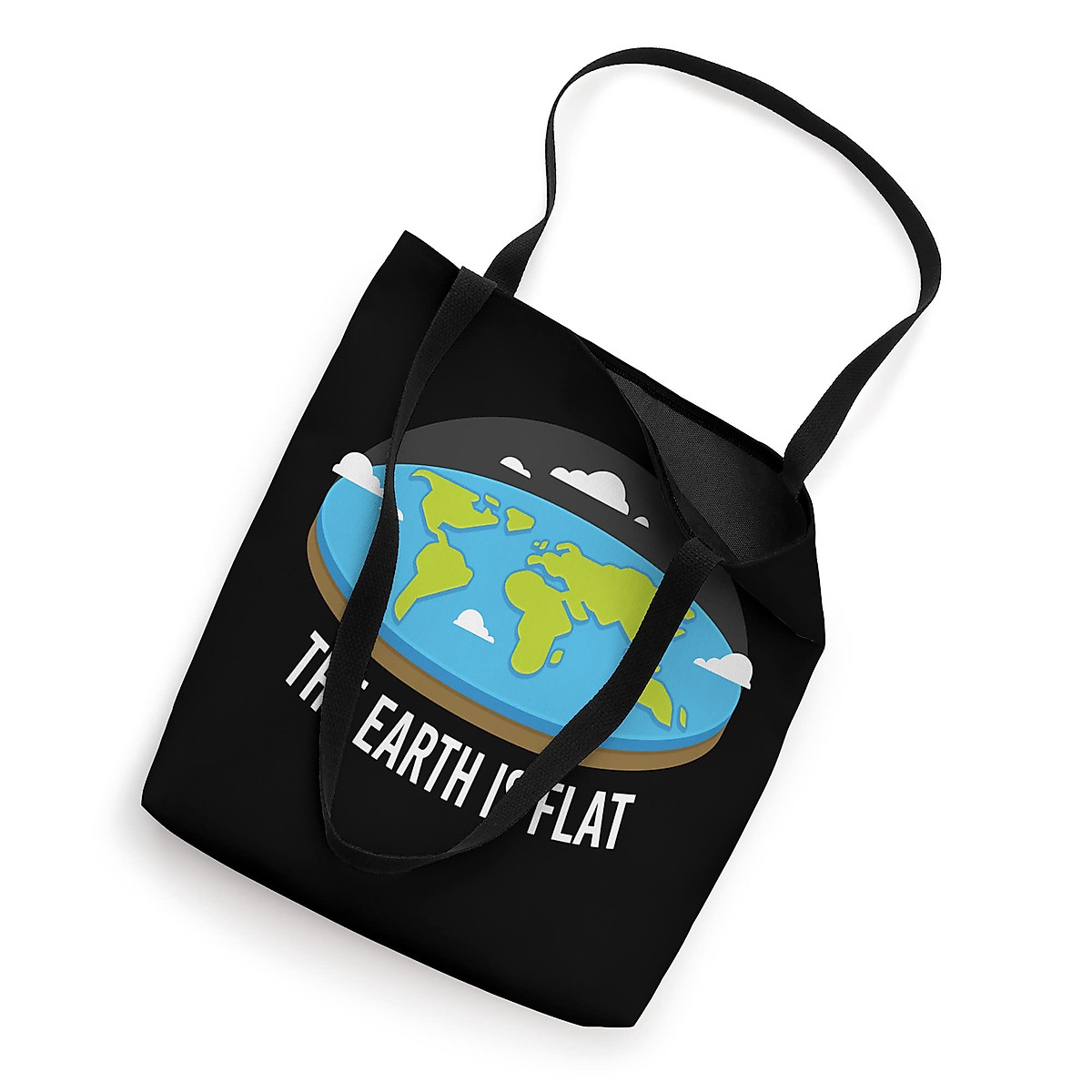 The Earth Is Flat I Flat Earth Planet Astrology Science Tote Bag