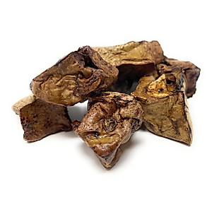 Bark & Harvest Dried Lamb Lung Training Treats - Grain Free Dog Training Chew Treats -Natural Source of Glucosamine & Chondroitin, 5 Ounce Bag