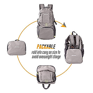 DVEDA 35L Lightweight Packable Backpack Waterproof Durable Hiking Travel Backpack Daypack