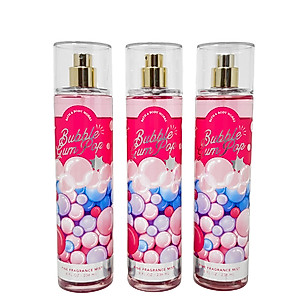 Bubble Gum Pop Gift Set of 3 - Includes Fine Fragrance Mist - Full Size