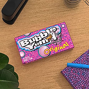 BUBBLE YUM Original Flavor Chewy, Bubble Gum Packs, 2.82 oz (12 Count)
