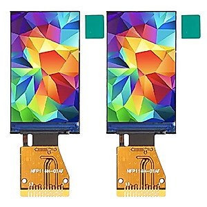 FECAMOS Display Module, ST7789V Driver SPI Interface 1.14in IPS Display Module 135 X 240 Resolution for Controller Board