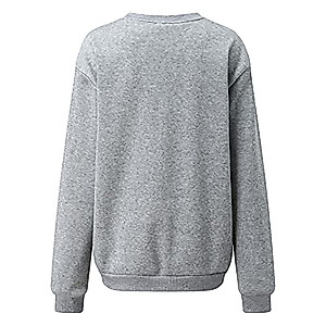 Hoodies for Women Plus Size, Halloween Skeleton Loose Ladies Tops and Blouses 3/4 Sleeve Maternity Long Sleeve Crew Neck Athletic Jackets Lightweight Hoodies for Women Red