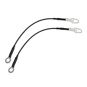 X AUTOHAUX Truck Tailgate Lift Support Cables for Ford for Ranger 1993-2001 2003 2004 2006 2007 2008 2 Pcs