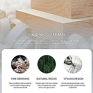 BELLEZE Rocking Chair, Nursery Chair Upholstered Glider Chair with Cushioned Back and Armrests, Wide Seat Rocker Chair for Bedroom, Nursery Room, Living Room, Office, Guest Room (Lucy - White)