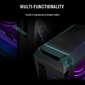 ASUS ROG G16CH (2023) Gaming Desktop PC, 13th Gen Intel® Core™ i7-13700F, NVIDIA® GeForce® RTX 4070, 1TB NVMe™ PCIe® SSD, 16GB DDR4 RAM, Windows 11, G16CH-DB774,Grey