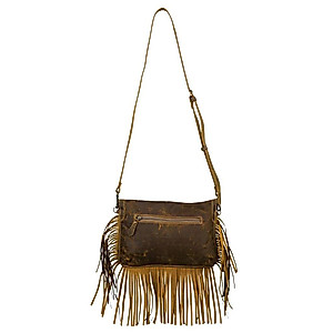 Myra Bag Cowgirl'S Love Leather Bag Upcycled Leather S-2190