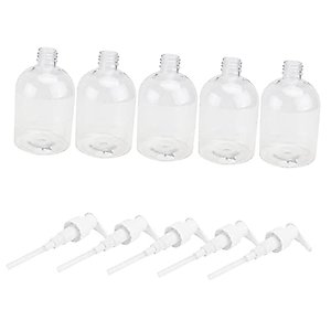 Zerodeko 5pcs soap Pump Dispenser refillable Dispenser Bottle Push Type Lotion Dispenser refillable Liquid soap Dispenser Foam Pump Bottle Lotion Bottle Cosmetic Bottle Travel Hand wash