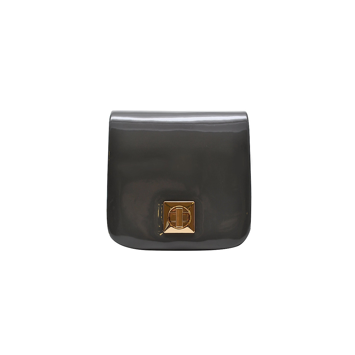 La Regale Women's Patent Crossbody Sand