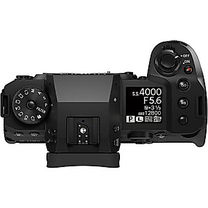 Fujifilm X-H2S Mirrorless Camera Body (Black) Bundle with Additional Accessories (Flexible Tripod, 64gb Memory Card & More - 7 Items)