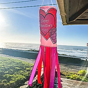 In the Breeze 5068 Valentine's Day Windsock, 40-Inch,