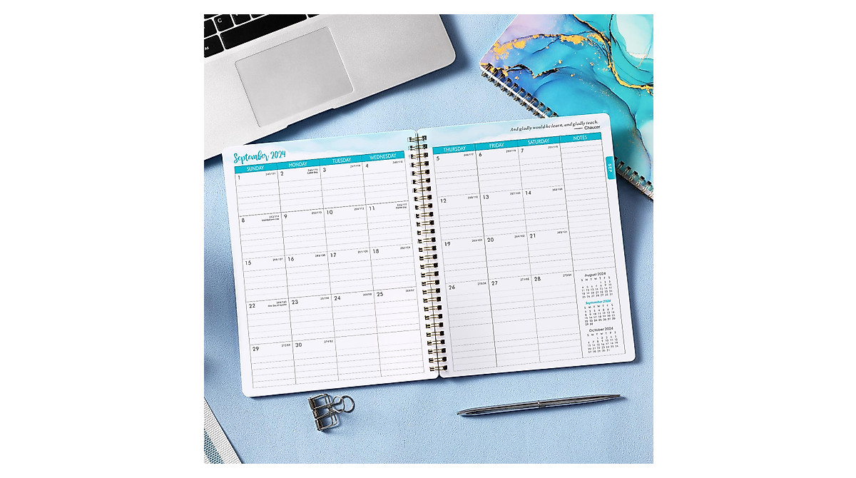 2024-2025 Teacher Planner | Academic Lesson Organizer for Educators