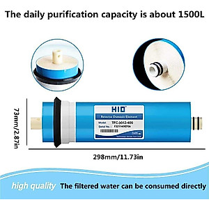 INKIB 3012-400g Replacement Filter Filtration System 400G Water Purification Ro Membrane Anti-Drying Membrane Purification Membrane