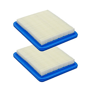 491588S Air Filter Compatible with Briggs & Stratton 491588S 491588 399959 5043 5043H 5043K, Fit for Honda 17211-zl8-023 17211-zl8-003 GC190, Toro 20332-2 Pack Premium Lawn Mower Air Cleaner