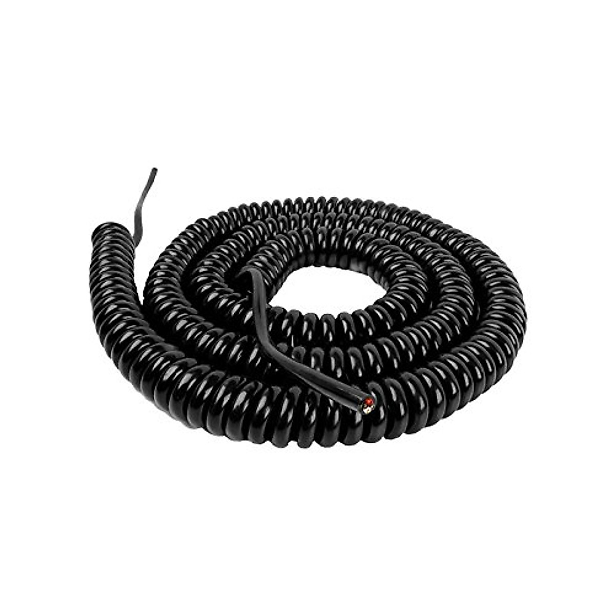 MMTC 4-20-2 Coil Cord - 2 Wire 18/2 20 Foot Extended