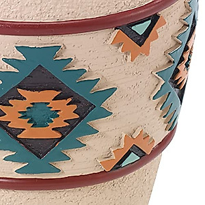 Avanti Linens - Soap Dispenser/Lotion Pump, Decorative Home Decor (Navajo Dance Collection)