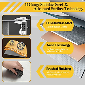 Double Bowl Kitchen Sink, Drop In 32.3 x 17.7 Stainless Steel Topmount Bar Sink Nice Kitchen Sink With Gift-Soap Dispenser, Faucet Mat, Drain Strainer Set for Modern Kitchen Sink