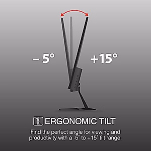 Packard Bell airFrame 27" FHD Monitor, 1920x1080, Ultrawide, VESA Mount, Tilt Adjust, HDMI/VGA, Slim Bezel, for Home, Office, and Light Gaming - 2 Pack