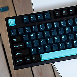 171 Keys Doubleshot Keycaps Cherry Profile Monster Custom Keycaps Set for Cherry MX Gateron Kailh Box Switches Mechanical Keyboards