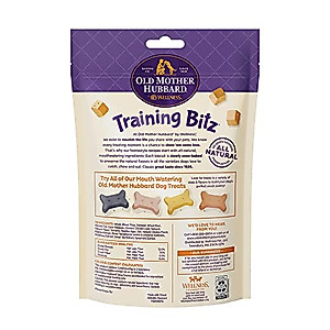 Old Mother Hubbard by Wellness Training Bitz Assorted Mix Natural Dog Treats, Crunchy Oven-Baked Biscuits, Ideal for Training, 8 ounce bag