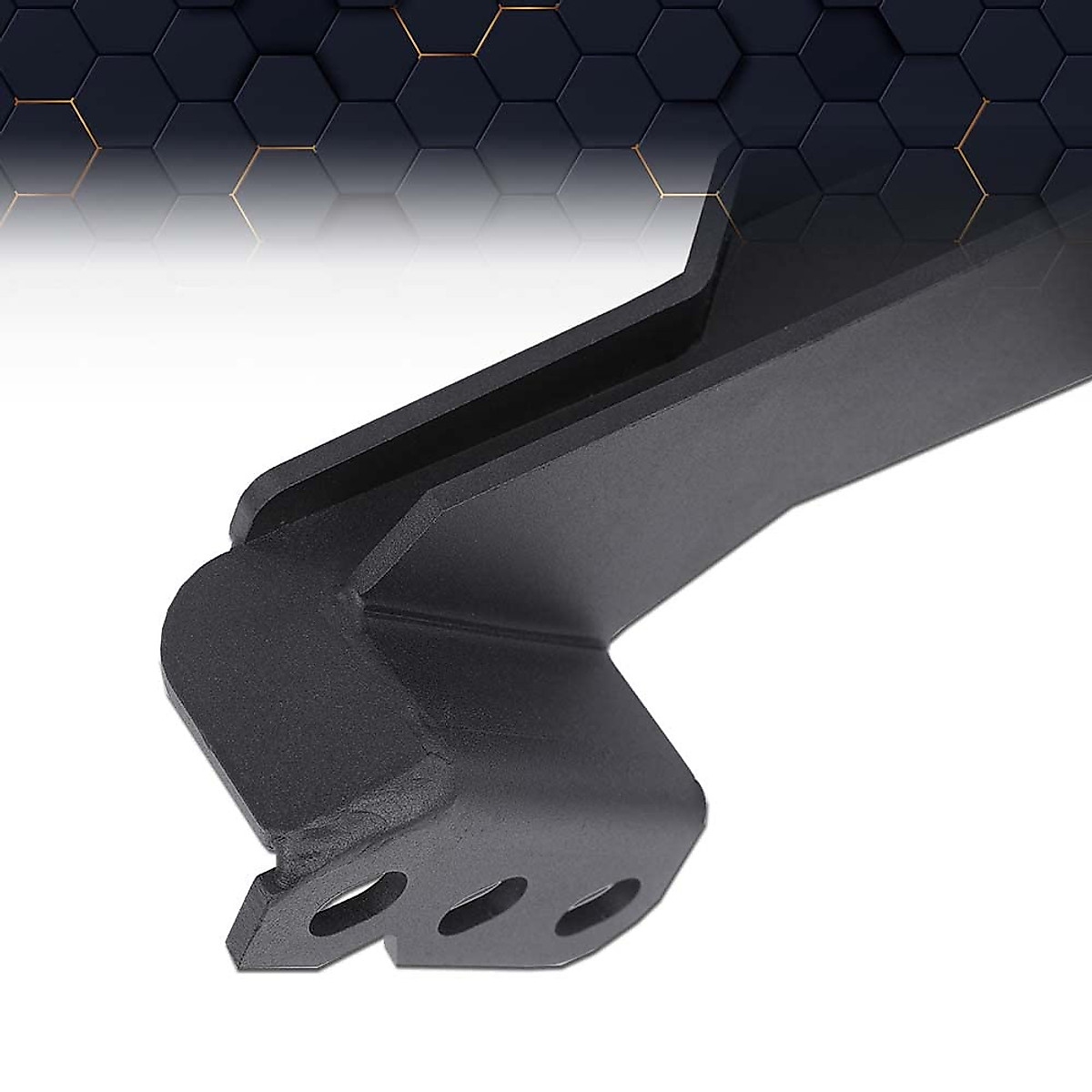 PIT66 Track Bar Drop Bracket Compatible with 2011-2021 Ford F250 F350 4WD 2-3.5" Lift Kit w/screw