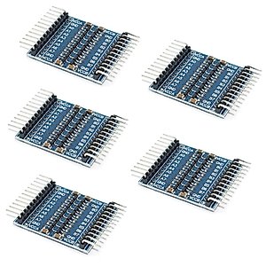 HiLetgo 5pcs 5V/3.3V 8 Channel Level Converter IO Bidirectional Mutual Convert for Raspberry PI