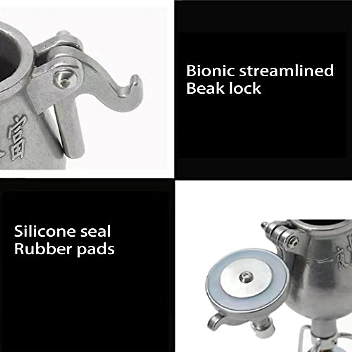 HATALK 2023New Hand Popcorn Machine Home,Mini Hand Cranked Popcorn Machine,304 Stainless Steel Food Grain Amplifier,Retro,Hand Crank, Heating Slow Boost with Pressure Gauge Suitable