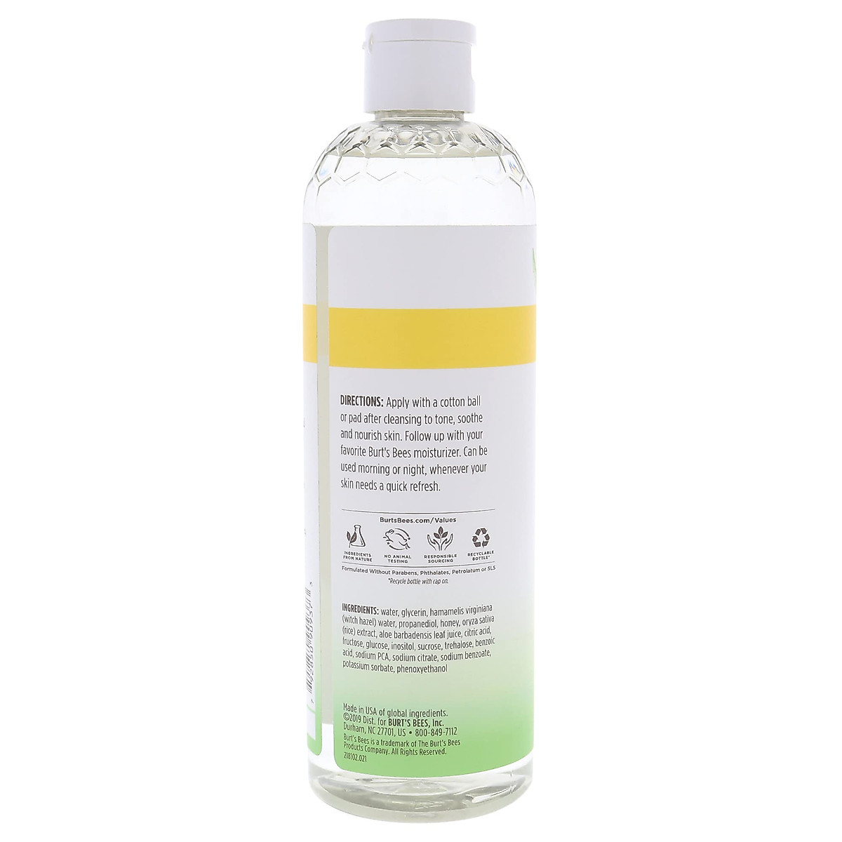 Burts Bees Sensitive Toner With Aloe Vera Unisex 12 oz