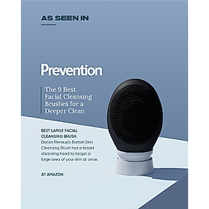 Buttah Skin by Dorion Renaud Buttah Vibe Cleansing Brush with Stand – New & Improved Technology for Deep Cleansing & Gentle Exfoliation - Sonic Pulsating Face Brush - 2-Speed Brush for Men & Women