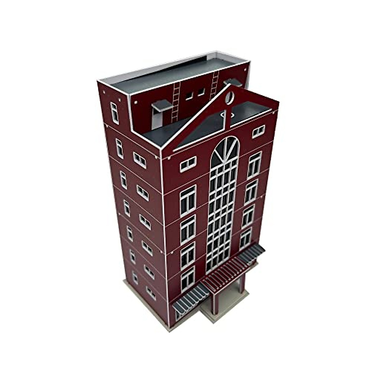 Outland Models Railway Scenery Modern Business Headquarter Office 1:160 N Scale