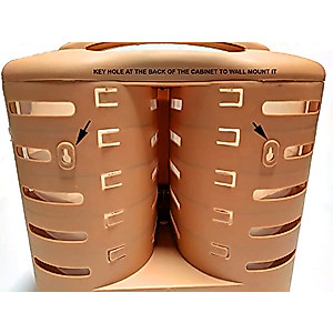 Eleven Translucent Drawer Portable and Sturdy Storage and Organization Cabinet/Box, for Home, Office or Sewing Room. Use for Arts, Crafts, Hobby, Beads, Notions, Crayons, Batteries, and Small Parts.