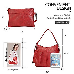 Purse Crossbody Large Crossbody Hobo Purse Designer Small Tote for Women Purse Faux Leather Ladies Shoulder Leather Handbags