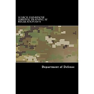 Search and Rescue Survival Training AF Regulation 64-4: 1985 Copy