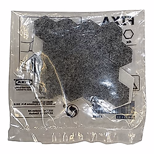IKEA Fixa Furniture Pads Gray 20 Count - 4 Large - 16 Small