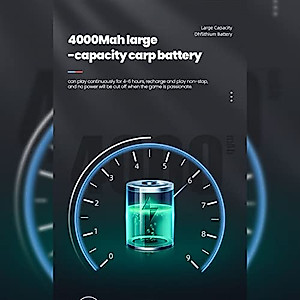 JANN Mini Retro Handheld Game Console, Retro Game Player, Portable Video Game Console 7 Inch Screen Built-in 6,000 Classic Game, 64G Retro Arcade for Kids & Adults