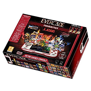 Evercade Premium Pack Includes 3 Cartridges Collections: Atari Volume 1, Interplay Volume 1 and Dataeast Volume 1 - Electronic Games