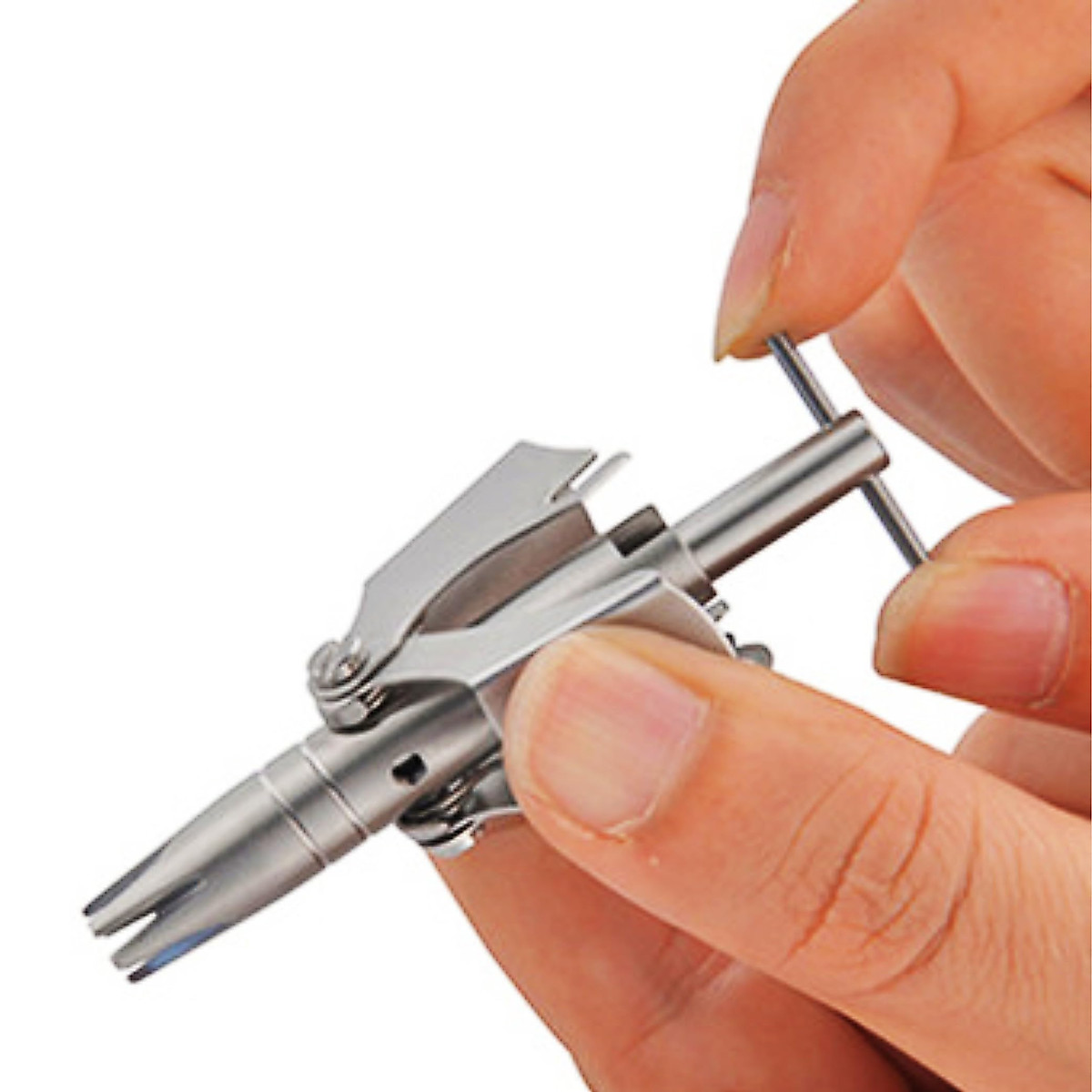 Nose Hair Remover Stainless with Brush - Erbe Solingen