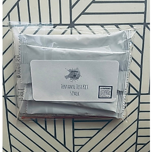 [5 Pack] Fentanyl Strips Kit for Rapid Detection, One-Step Quick Results, Easy-Read Drug Test Strips, Synthetic Opioid Detection Drug Testing Strip, 20 ng/mL