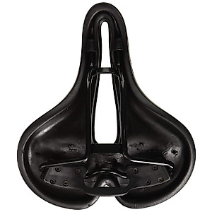 SMP Unisex – Adult's Martin Touring Gel Saddle, Black, Standard Size