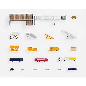 Herpa Daron Ground Equipment Building Kit (19-Piece)